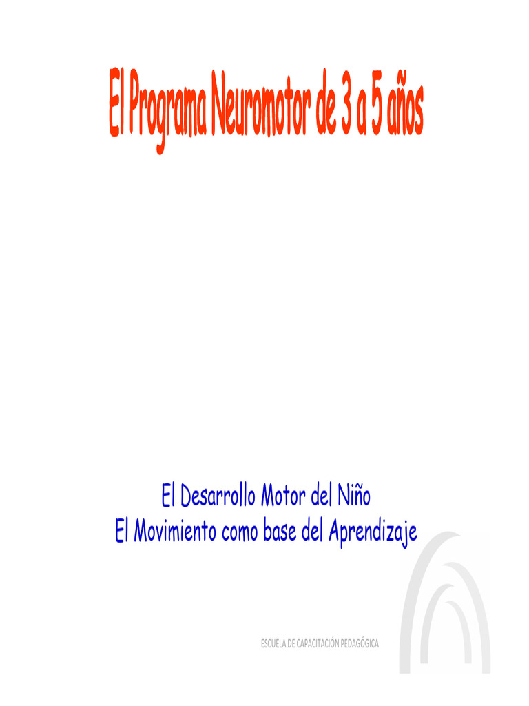Circuito Neuromotor | PDF | Aprendizaje | Neurona