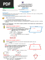 Math 9-Q3-Module-4 | PDF | Elementary Geometry | Euclidean Geometry