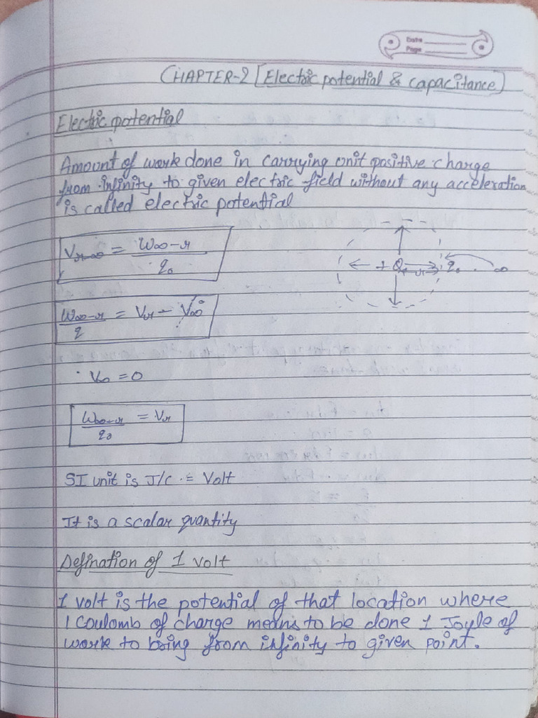 Physics Chapter 2 Notes PDF | PDF