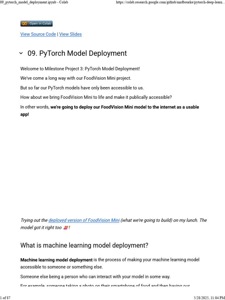 09 Pytorch Model Deployment Ipynb | PDF | Cloud Computing | Amazon Web Services