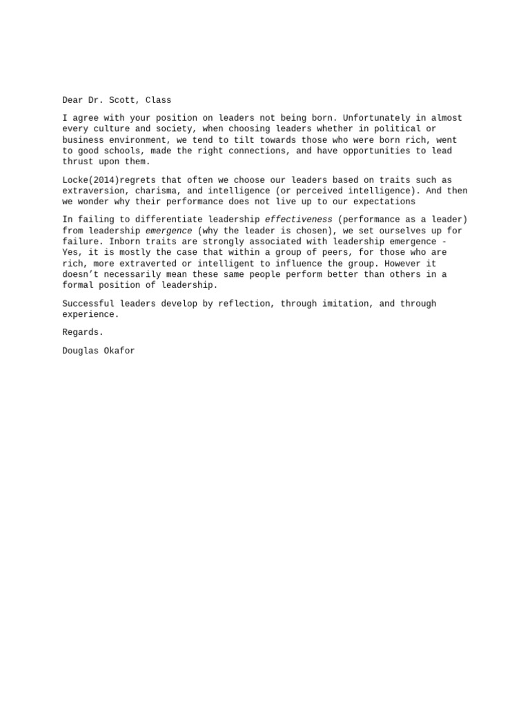 Dear DR | PDF