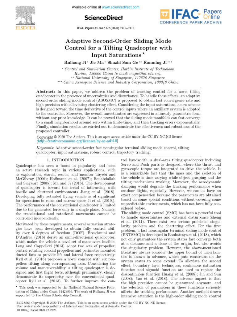 Drone | PDF | Applied Mathematics | Mathematical Physics