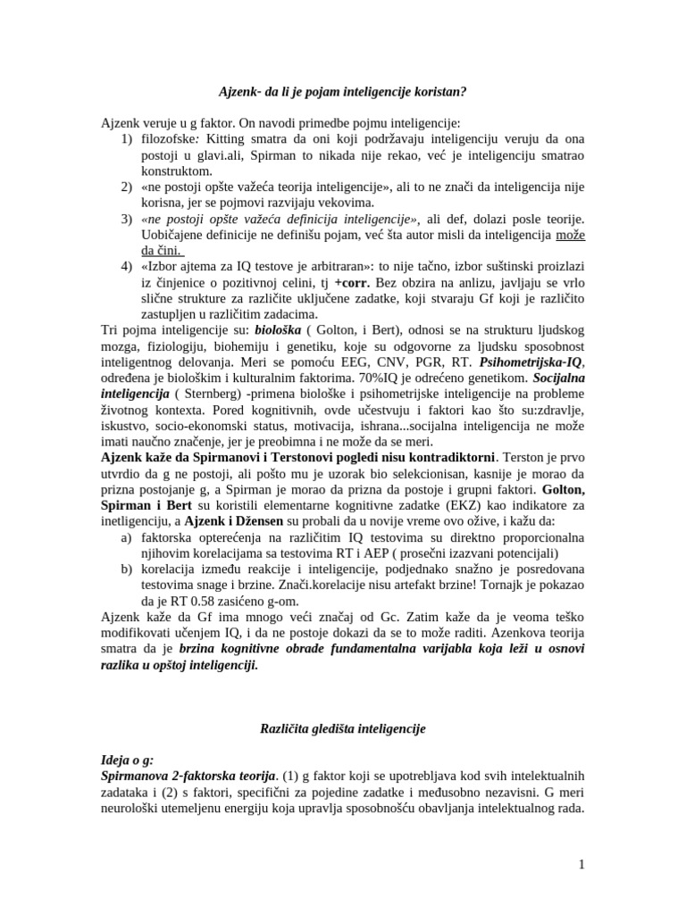 Skripta Po Hrestomatiji | PDF