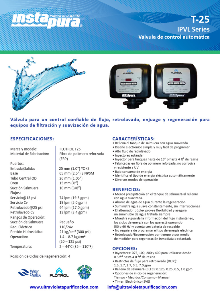 Flotrol T-25-Uvp | PDF