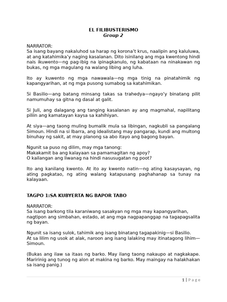 El Fili Script | PDF