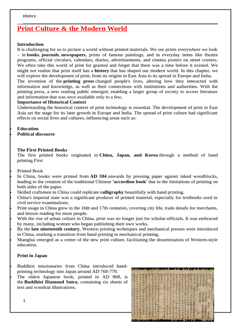 Print Culture 5 Pdf Printing Johannes Gutenberg
