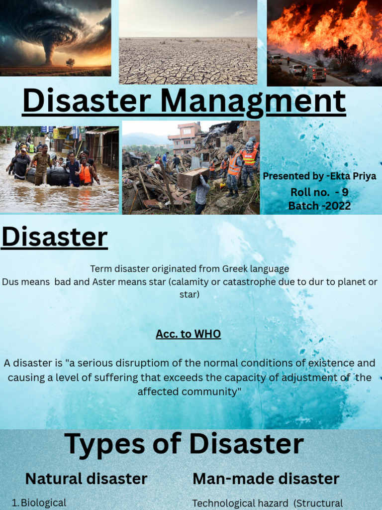 Disaster Management - 20250506 - 221400 - 0000 | PDF | Natural ...