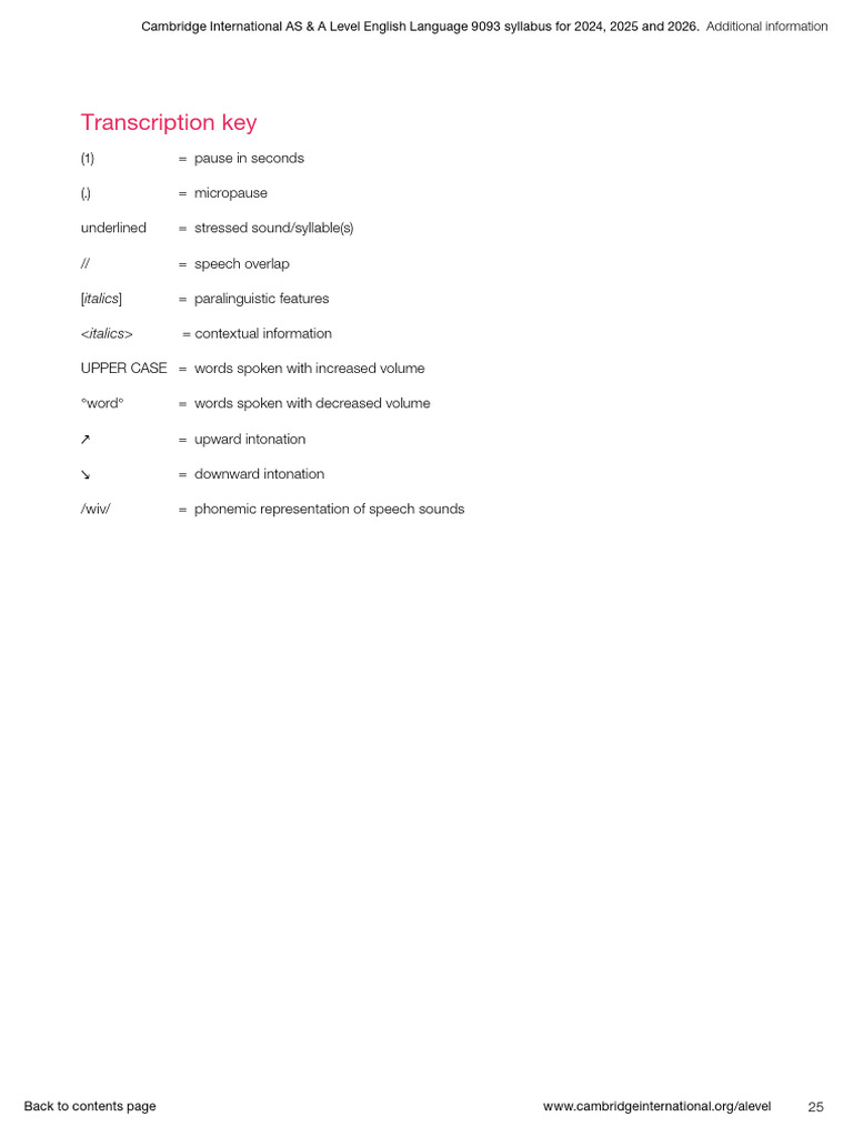 Cambridge International As&a Level Eng Language 2024-26 | PDF