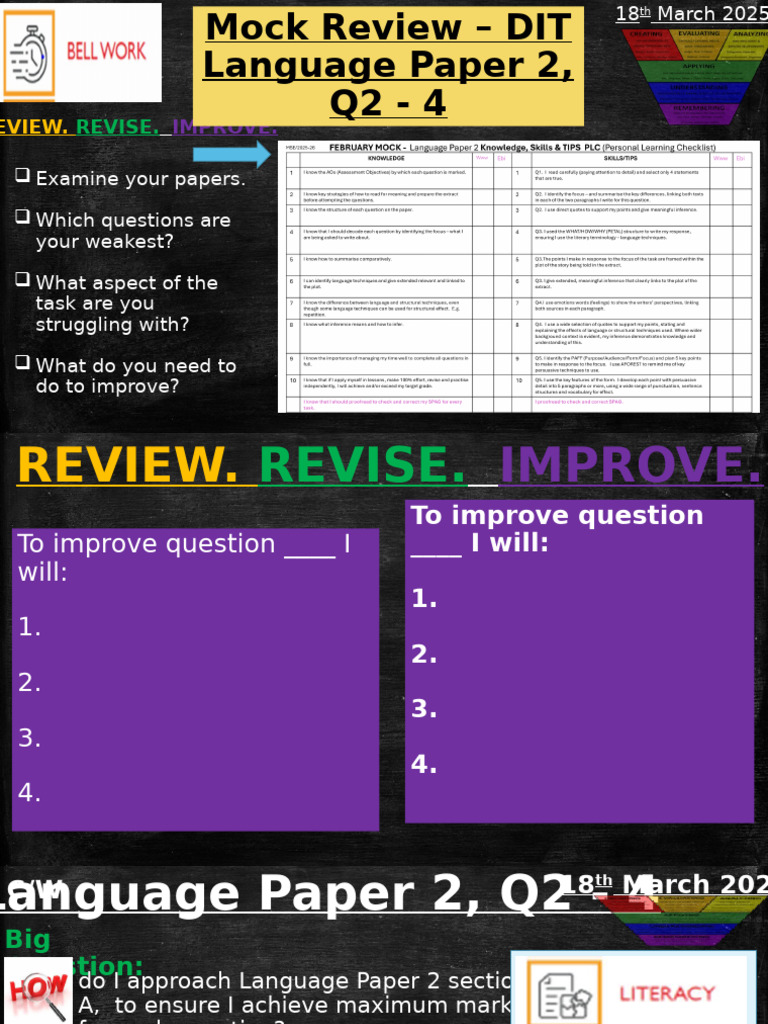 Lang Paper 2 q2 and 4 | PDF | Analysis