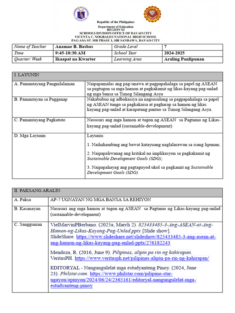 Lp4 - Sustainable Development | PDF