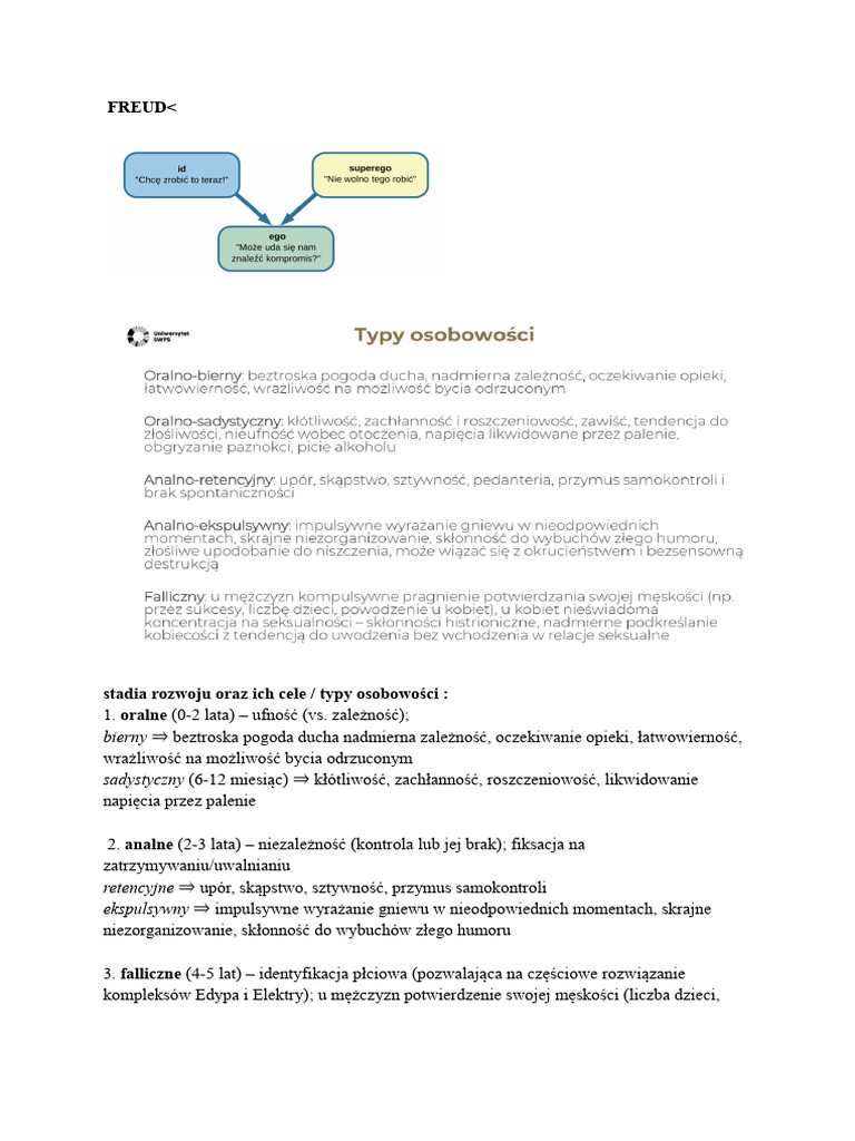 Osobowosci Kolokwium | PDF
