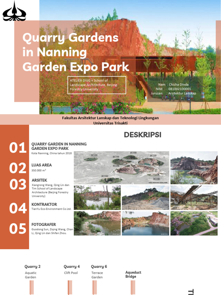Restorasi Ekosistem Taman Quarry Nanning | PDF
