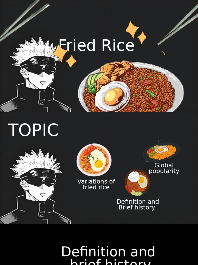Nasi Goreng: Definition and Variations | PDF