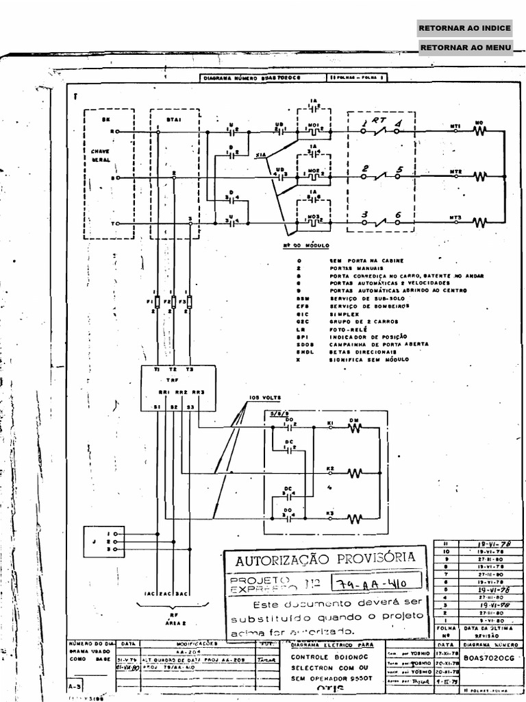 diagrama seletron 1v | PDF