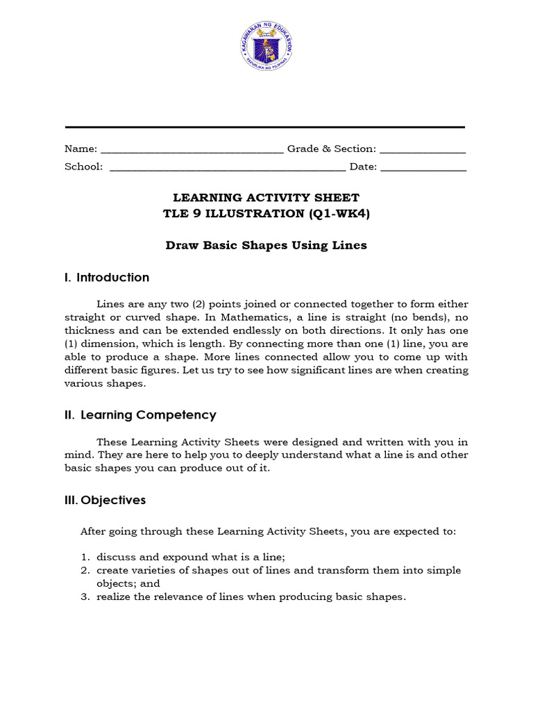 TLE9 Illustration Q1 Wk4 DrawBasicShapesUsingLines-Illustration-1 ...