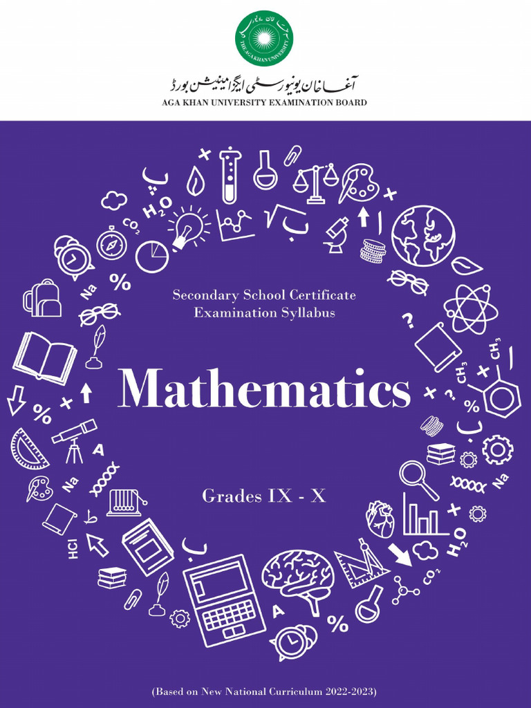 Mathematics SSC I Syllabus 2025 | PDF | Function (Mathematics) | Line (Geometry)