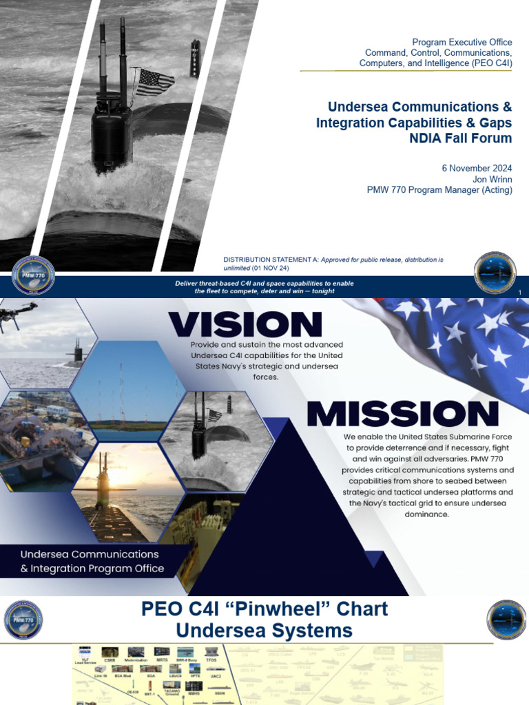 PMW 770 Undersea Communications Overview | PDF | Communications ...