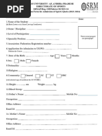 BAI Age Certificate Form for Players | PDF | Seal (Emblem) | Authentication