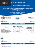 Mathematics P1 Gr 12 Exemplar 2025 Eng | PDF | Circle | Summation