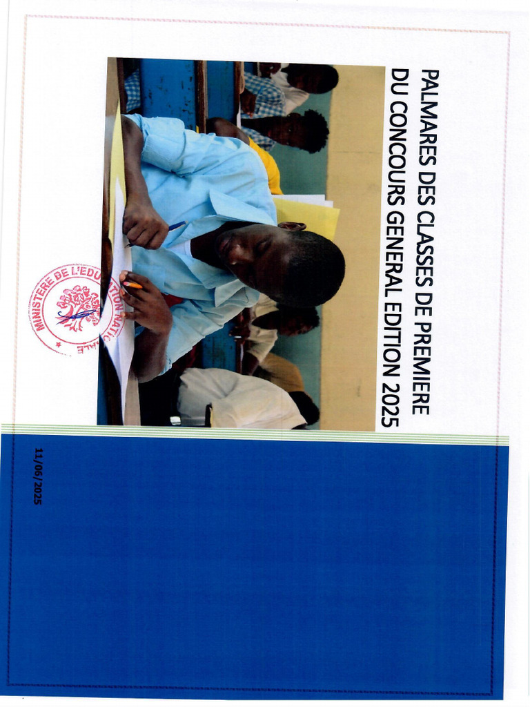 Palmares Premiere CGS 2025 | PDF