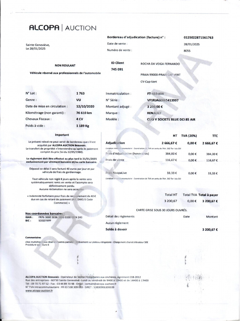 Fatura Proforma | PDF