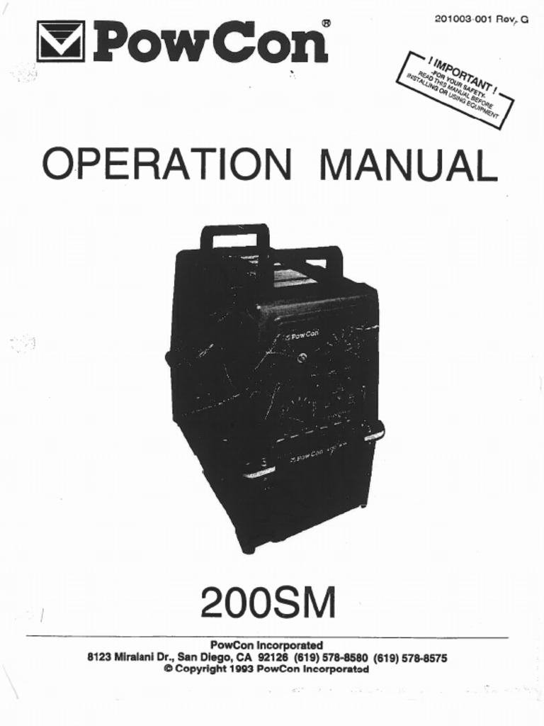200SM | PDF