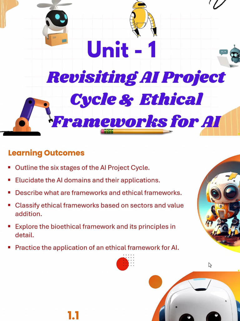 Ch 1 Revisiting Ai Project Cycle Ethical Frameworks For Ai Pdf
