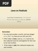 Law of Radical | PDF | Mathematics