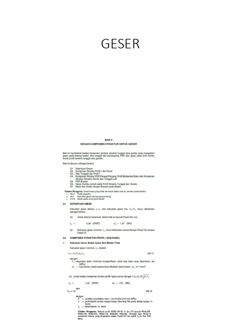 Geser | PDF