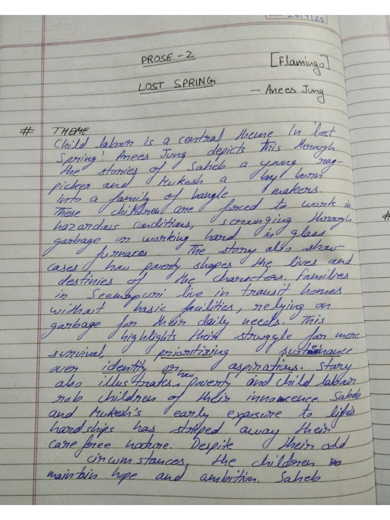 PROSE 2 (Flamingo) | PDF