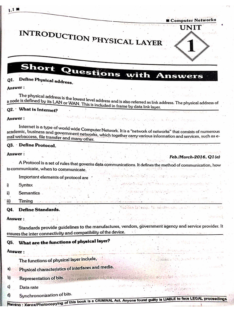 CN Full Notes | PDF