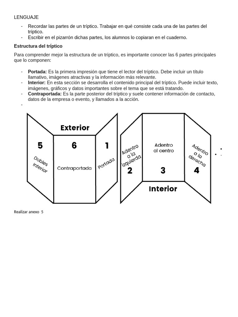 Estructura y Contenido de un Tríptico | PDF | Suelo