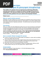 Breathing Exercises for Speech Support | PDF | Breathing