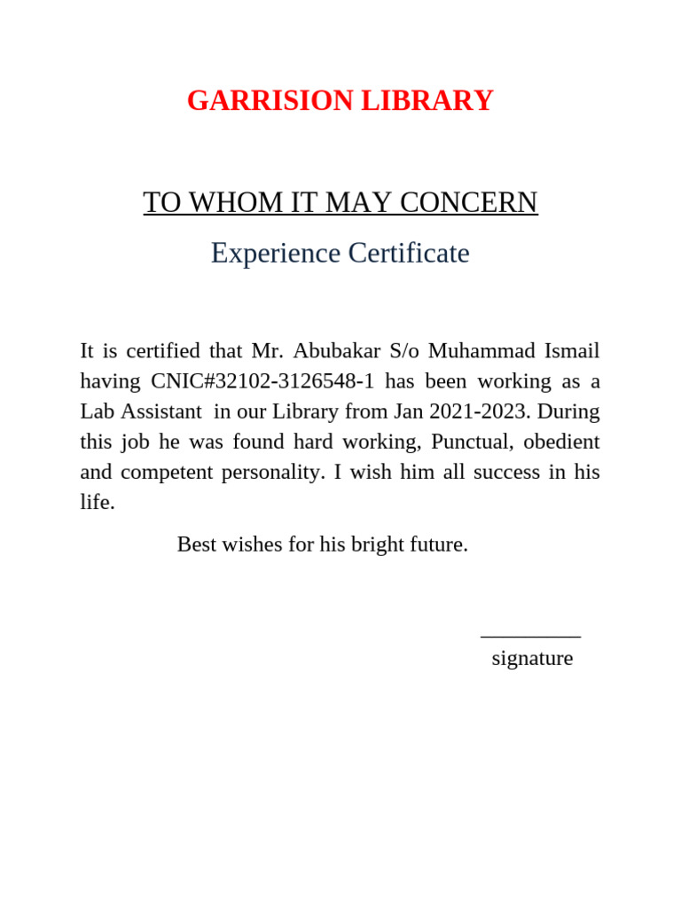 Garrision Library | PDF