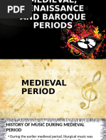 Musical Periods Timeline | PDF | Classical Music | Musicology