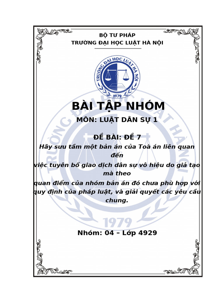 n4 Dân Sự Final Btn Bản in 1 | PDF