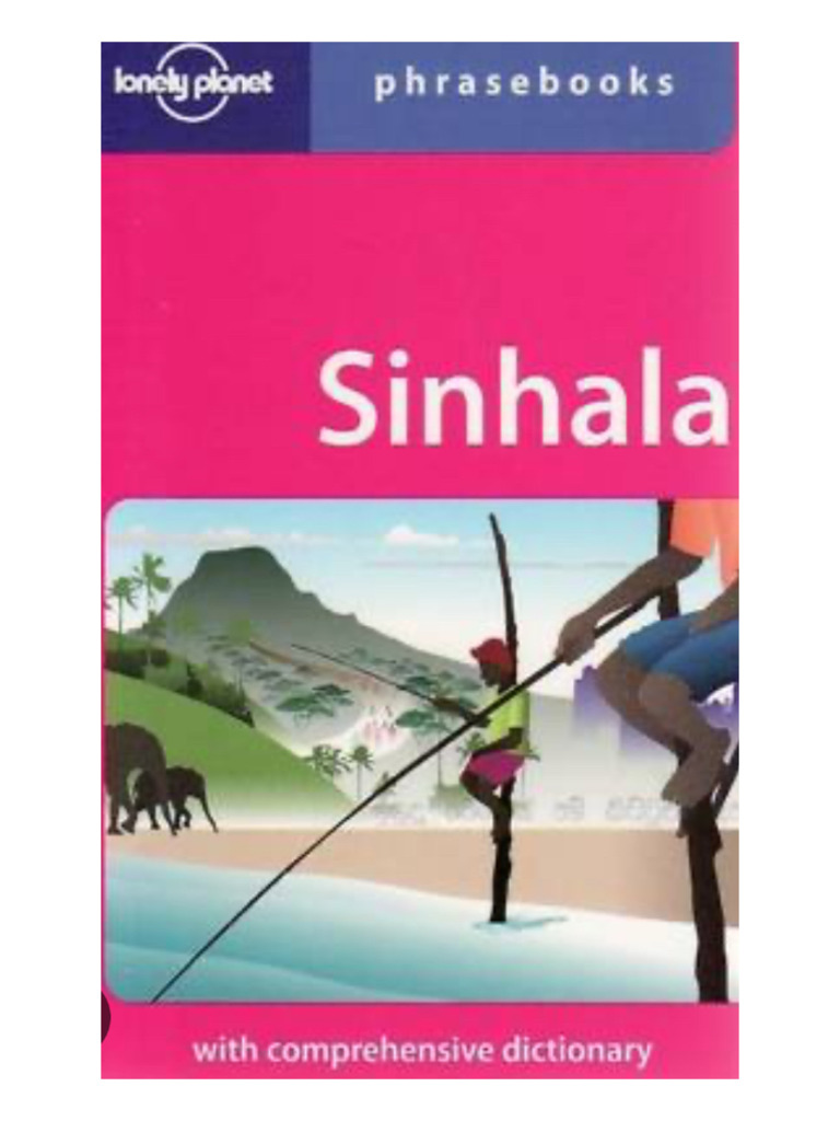 Sinhala Basic Grammar: From LP Phasebook Grammar& Dict | PDF