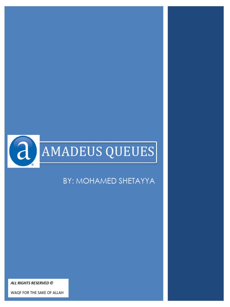 Amadeus Queues | PDF