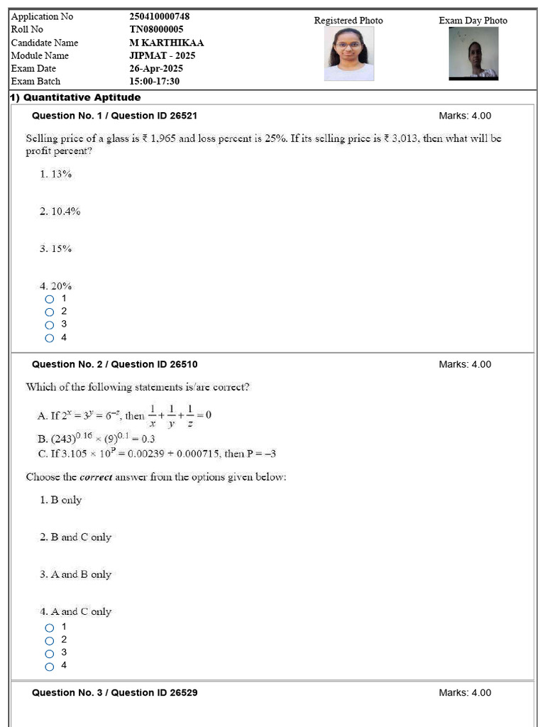 View Question Paper.. Compressed | PDF