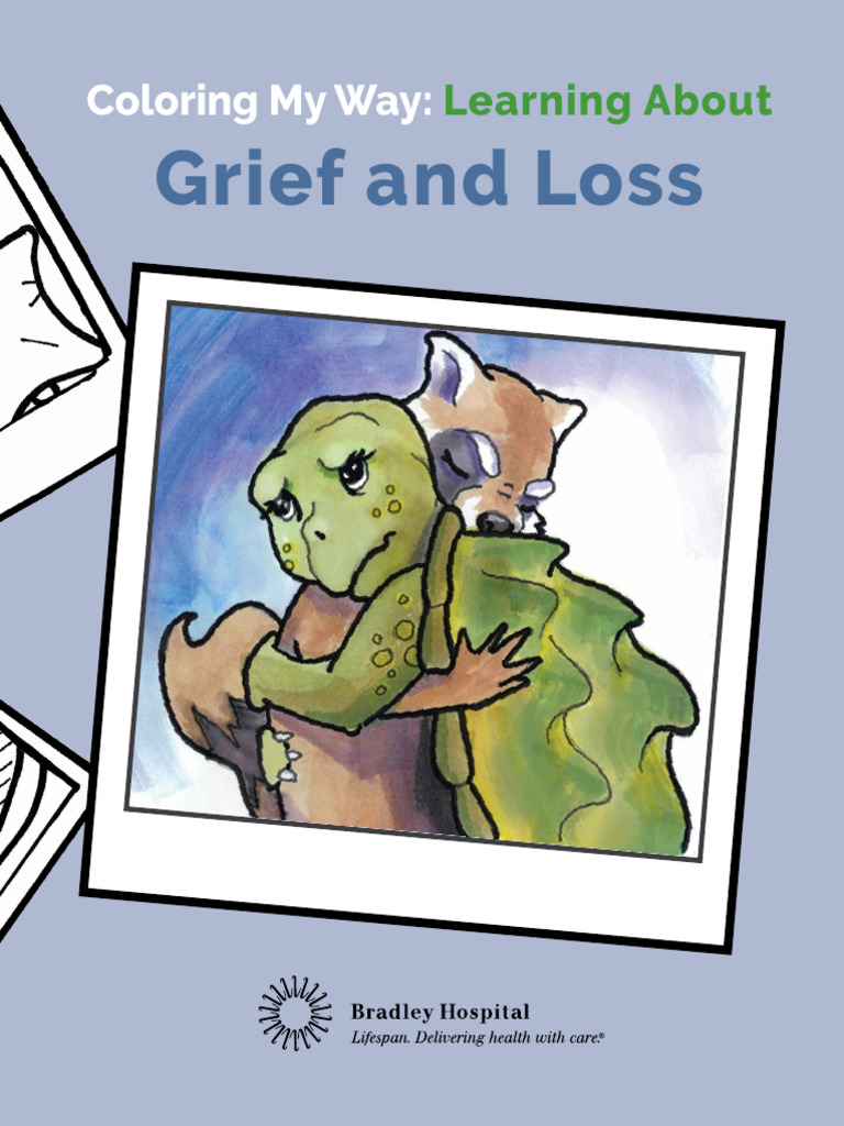 BH-Grief-and-Loss-Coloring-book - English | PDF | Grief | Mental Health