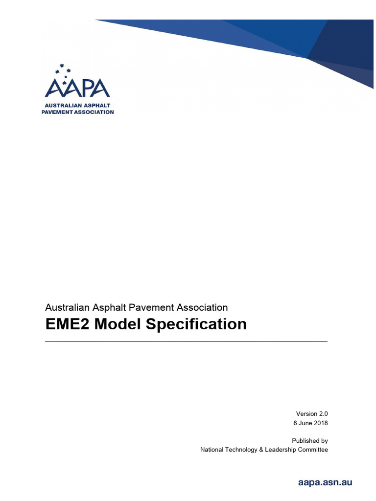EME2 Model Specification v1 27 Jan 2017 Formatted | PDF | Construction ...