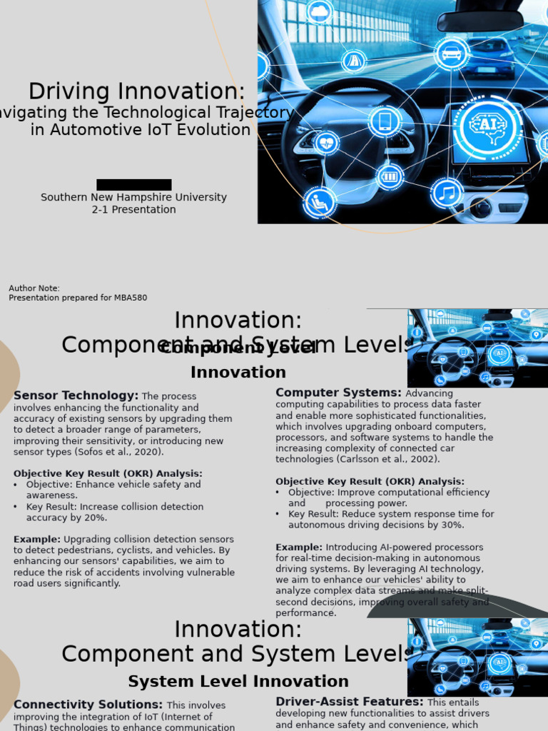 Discontinuous Innovations in Automotive IoT | PDF | Artificial ...