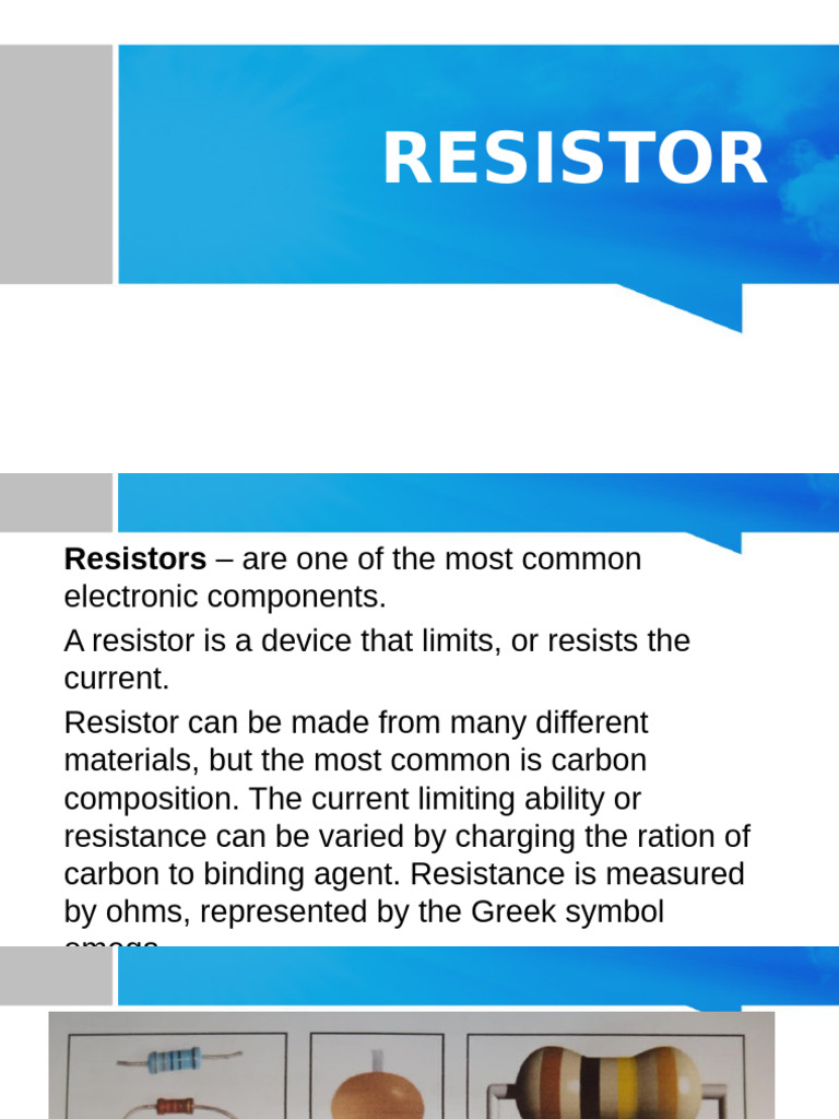 Resistor | PDF