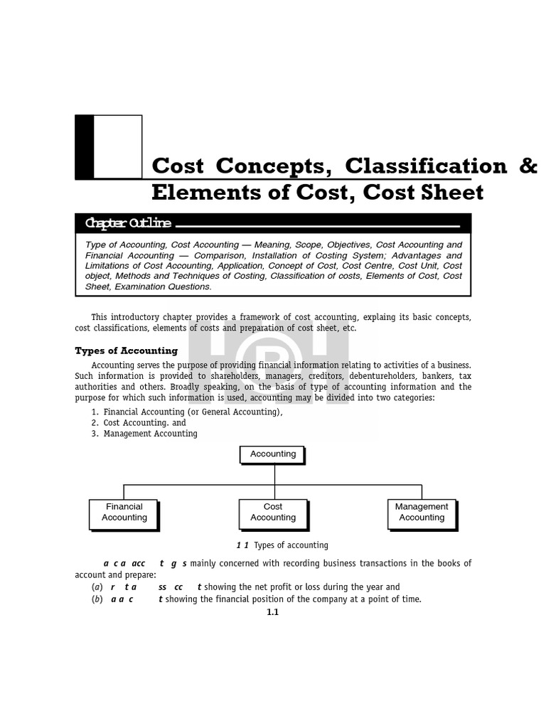 Cost Accounting: Concepts and Applications | PDF | Financial Accounting ...