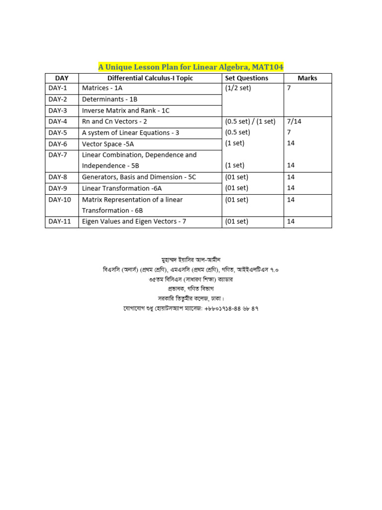 Linear - Algebra Final Suggestion | PDF | Linear Map | Eigenvalues And Eigenvectors