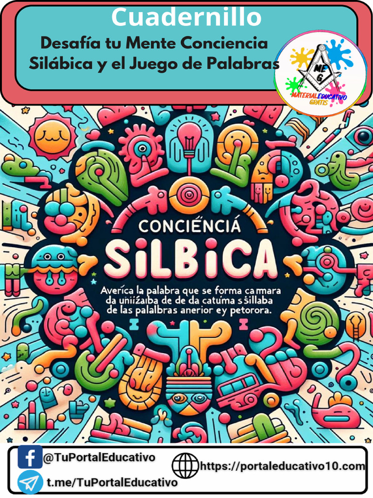 Desafía Tu Mente Conciencia Silábica y El Juego de Palabras Portaleducativo10 | PDF