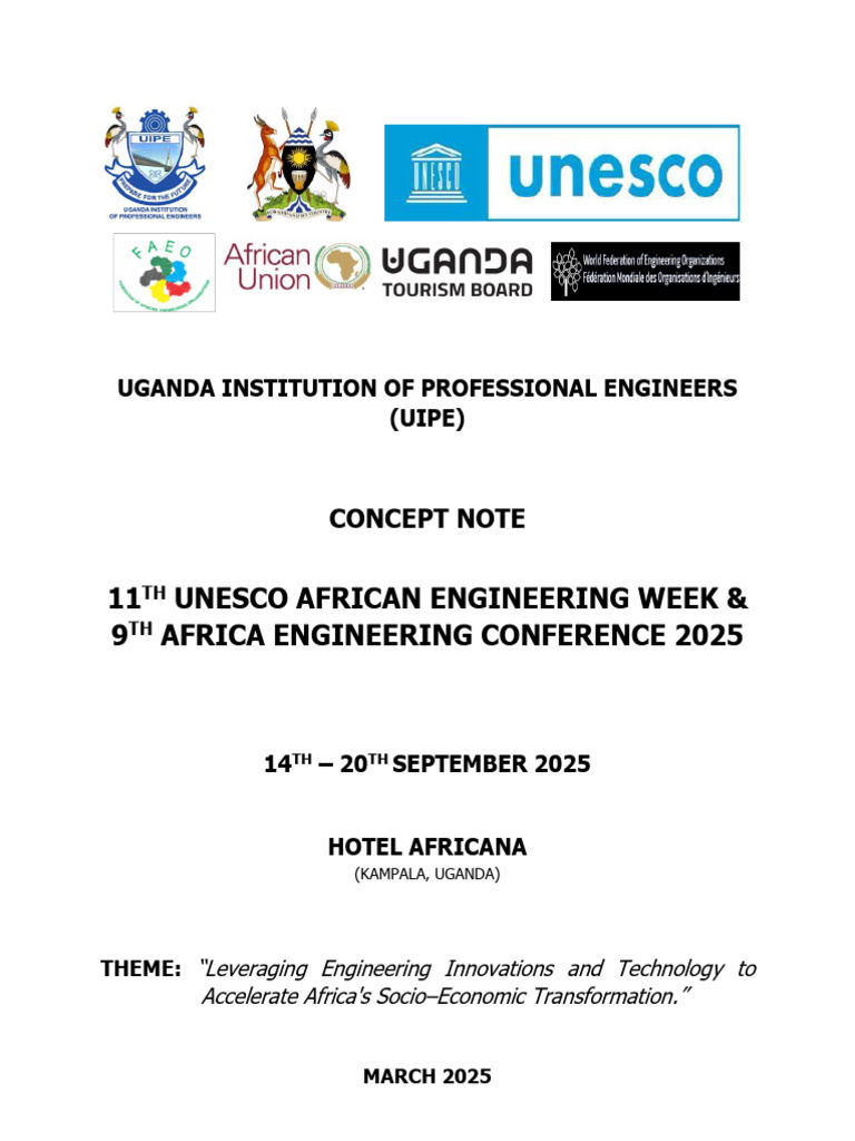 Concept Note, FAEO-AEW 2025 DRAFT08 - 11042025 - 250411 - 105743 | PDF ...