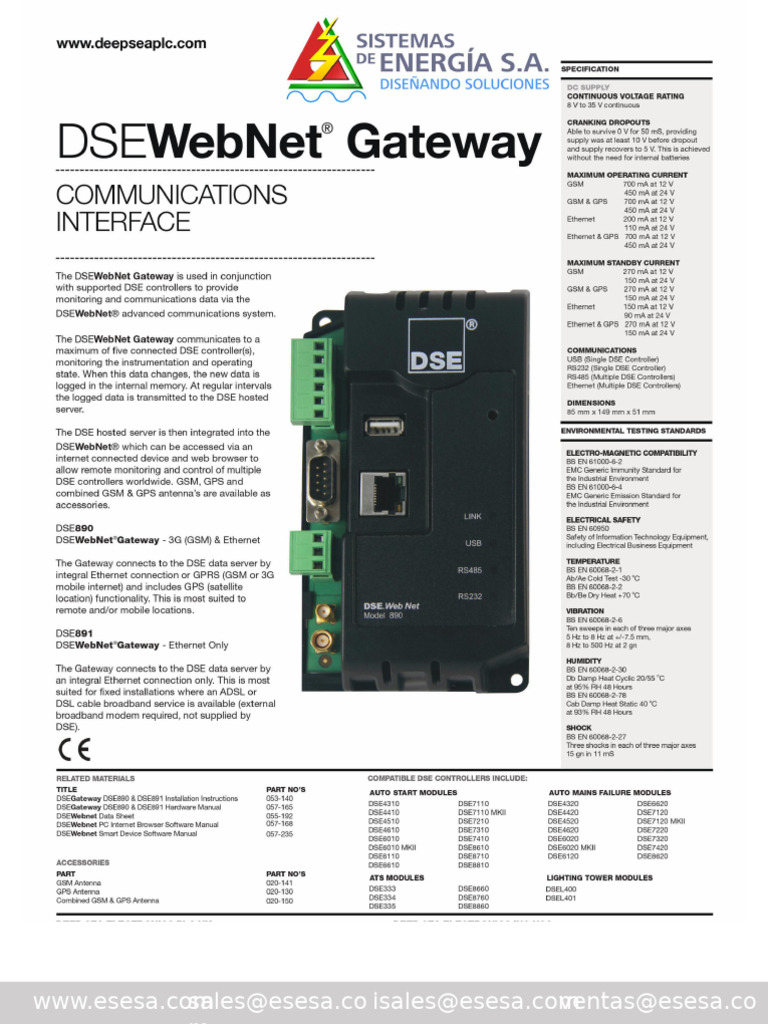 Dse Webnet | PDF
