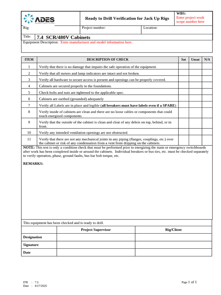 7.4 SCR Cabinets | PDF