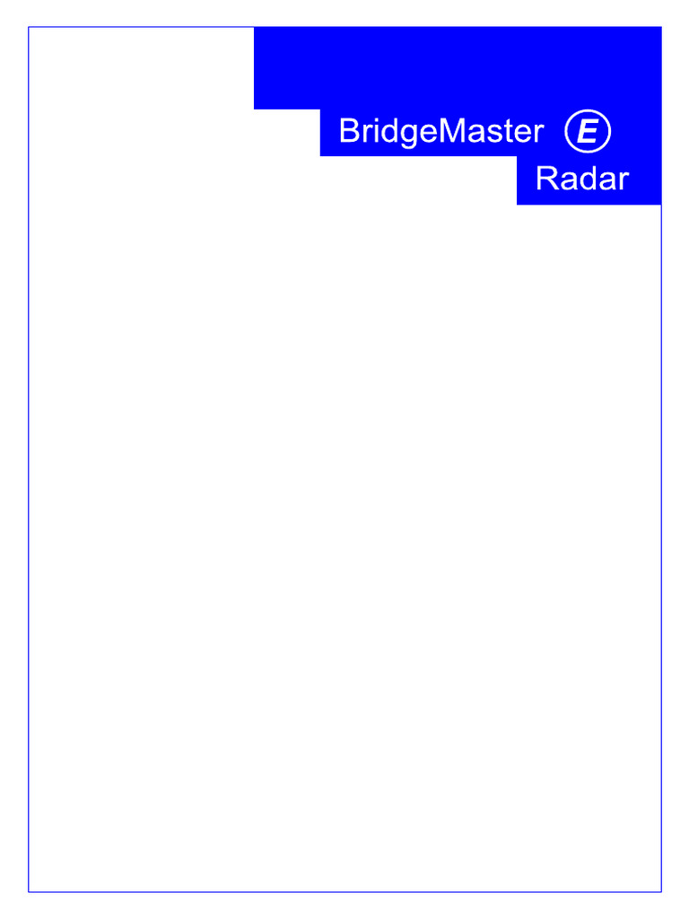 65800010B-5 Rev A Ships Manual Part1 | PDF | Radar | Navigation